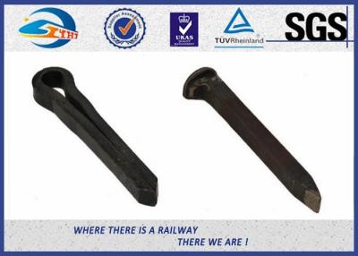 China Black Oxide Dog Railroad Track Spikes / Boat Spike without crack for sale