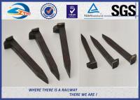 China Galvanizeing Forging Railroad Spikes / Railway Sleeper Spikes AS1085.8 AREMA for sale