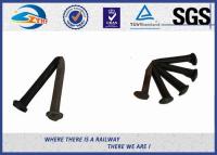 China High Tensile Railroad Track Spikes / Screw Studs Spikes for Vossloh Fastening System for sale