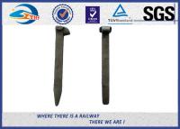 China High Hardness Railroad Track Spikes / Rail Hardware ISO898-1 for sale