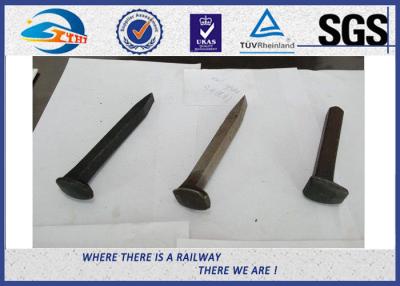 China Q235 / 35# Sleeper Lag Screw Track Spikes Railway Fastening System for sale