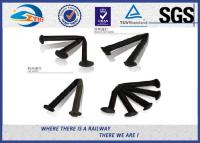 China High Hardness Railroad Track Spikes / Rail Hardware ISO898-1 for sale