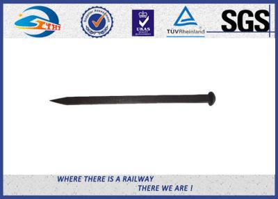 China Railway Metal Cone Spikes Screw Back Track Spikes Rail Fastener for sale