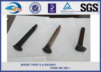 China AREM Q235 Carbon Steel Driving Railroad Spikes / Rail Road Spike for sale