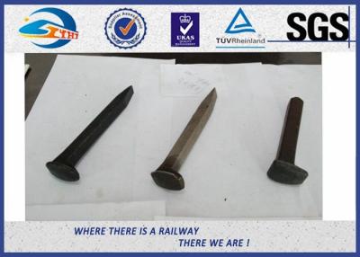 China AREM Q235 Carbon Steel Driving Railroad Spikes / Rail Road Spike for sale
