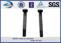 China Offset Head Metal Fence Railroad Track Spikes / Rail Screw Spikes for sale