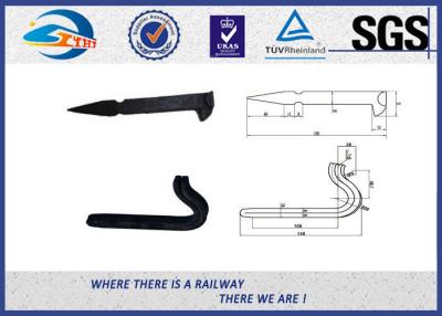 China Dacromet / Sherardizing Grade 4.6 Railroad Track Spikes Without Crack for sale