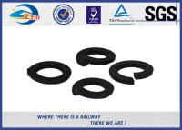 China Galvanized Zinc Plated Locking Washer For Bolt and Screw Spike Hardness 43 - 47 for sale