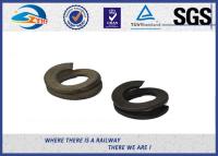 China Galvanized Zinc Plated Locking Washer For Bolt and Screw Spike Hardness 43 - 47 for sale