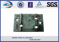 China Rail Fasteners Railroad Tie Plates Oxide Black  Guide Plate Casting Technology for sale