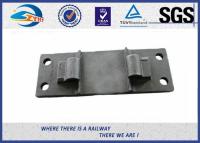 China Rail Fasteners Railroad Tie Plates Oxide Black  Guide Plate Casting Technology for sale