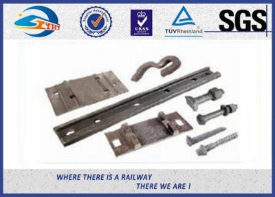 China Railroad Metal tie plate for Kazakhstan  , Metro Railway Tie Plate for sale