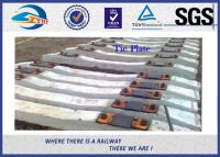 China Railroad Metal tie plate for Kazakhstan  , Metro Railway Tie Plate for sale