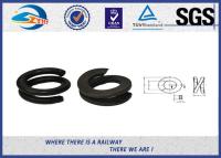 China 70# / 65Mn Double Coil Spring Locking Washer For Fastening Rails for sale