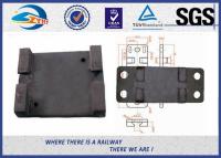 China Raw material Plain Surface Steel Tie Plate For Fixing Rail Fasteners for sale