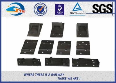 China Raw material Plain Surface Steel Tie Plate For Fixing Rail Fasteners for sale