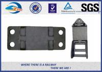 China Raw material Plain Surface Steel Tie Plate For Fixing Rail Fasteners for sale