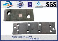 China Raw material Plain Surface Steel Tie Plate For Fixing Rail Fasteners for sale
