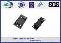 China OEM Cast Steel Railroad Tie Plates For Rail Construction , Rail Base Plate for sale