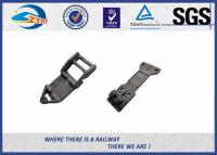China OEM Cast Steel Railroad Tie Plates For Rail Construction , Rail Base Plate for sale