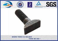China Black Anodize / Dacroment Fastening Railway Bolt Fish Bolt And Nuts for sale