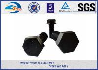 China SGS BV Railway Fastener Hex Head Anchor Bolt HDG Custom Diameter 18mm And 22mm for sale