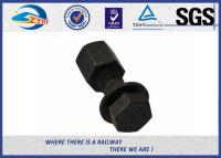 China SGS BV Railway Fastener Hex Head Anchor Bolt HDG Custom Diameter 18mm And 22mm for sale