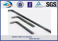 China Foundation L Type Anchor Railway Bolts Rail Fastening Products for sale