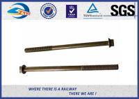China Super Tunnel Bolt With Square Flange And Round Thread Metro Bolt And Fastener for sale