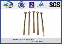 China Super Tunnel Bolt With Square Flange And Round Thread Metro Bolt And Fastener for sale