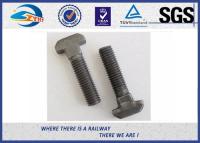 China Railway Sleeper Railway Bolt Speical T Head Long Rod Galvanizing for sale