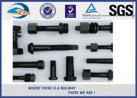 China Railway Button Head Oval Neck Track Bolts, Q235 Steel Grade 4.6 Black Bolt for sale