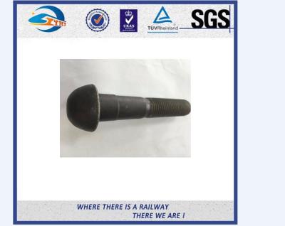 China Grade 10.9 / 12.9 Stainless Steel Hex Railway Bolt / Railroad Track Bolts for sale