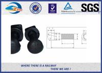China Carbon Steel bolts and nuts , Black Oxide Railroad Bolt For Fish Plate for sale