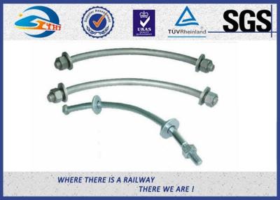 China ISO Standard Hexagon Railway Bolt Stud Square Head Bolt Rail Fastenings for sale