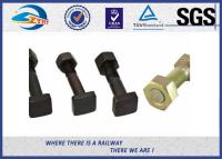 China Plain / Black Anodize Hex Bolt And Nut / Train Bolt , Tensile Strength ≥800Mpa for sale