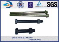 China M14 M16 M18 Railway Bolt  Square Thread Bolt With Zinc Plated for sale