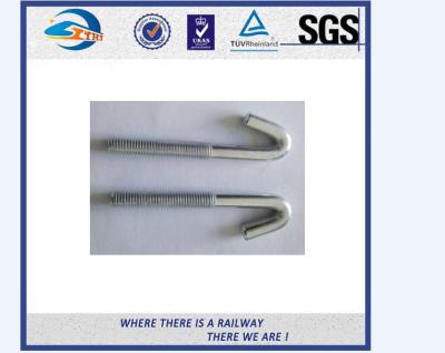 China High Strength M14 M16 M18 Railway Bolt Hex Bolt And Nut With Sherardizing for sale
