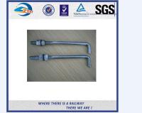 China Plain / Black Anodize Hex Bolt And Nut / Train Bolt , Tensile Strength ≥800Mpa for sale