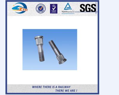 China Plain / Black Anodize Hex Bolt And Nut / Train Bolt , Tensile Strength ≥800Mpa for sale