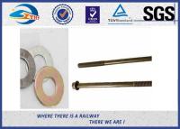 China Long Tunnel Bolts Tunneling Accessories , Hexagon Metro Bolts for sale