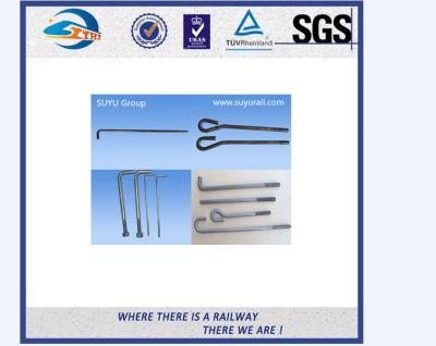 China M14 M16 M18 Railway Bolt  Square Thread Bolt With Zinc Plated for sale