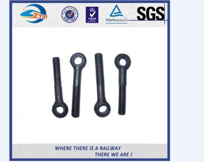 China Grade 10.9 / 12.9 HS26 / HS32 Railway Bolt / Fish Bolt With Hook for sale