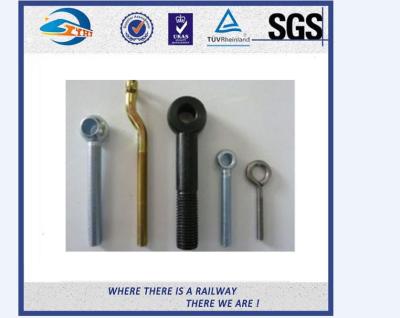 China Railway 8.8 Grade Anchor Bolt Rail Joint Bolt With Dacromet / Sherardizing for sale