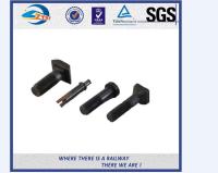 China Black Anodize / Dacroment Railway Bolt Threaderd Rod Drip Bolts for sale