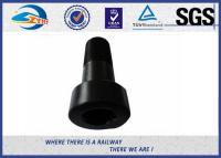 China Oxide Black 10.9 Grade Hexagon Railway Bolt Hardness 43 To 47 Cold Bending 90 Degree for sale