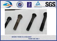 China Zhongyue SGS Inspected Railway Rail Fishtail Bolt For Joint Bar for sale