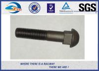 China ISO Steel 45 High Tensile Black Railway Bolt for Fastening Rails for sale