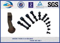 China ISO High Tensile Track Bolt 40Cr For Rail Joint Plate carbon steel for sale