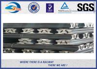 China Light Steel Crane Rail 6m To 12m Length / Steel Rail Track for sale